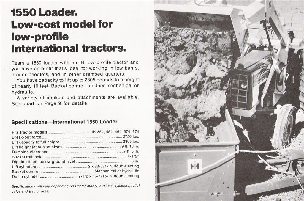 International Loader - Technical IH Talk - Red Power Magazine Community