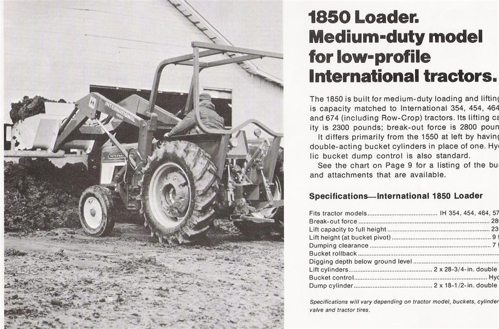 International Loader - Technical IH Talk - Red Power Magazine Community