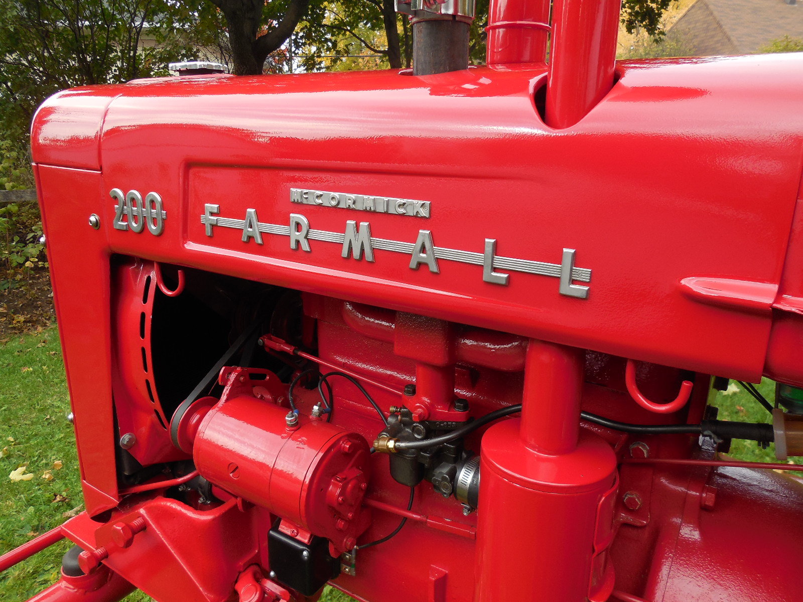 A dream realized....restoration of a Farmall 200 - General Chat - Red ...