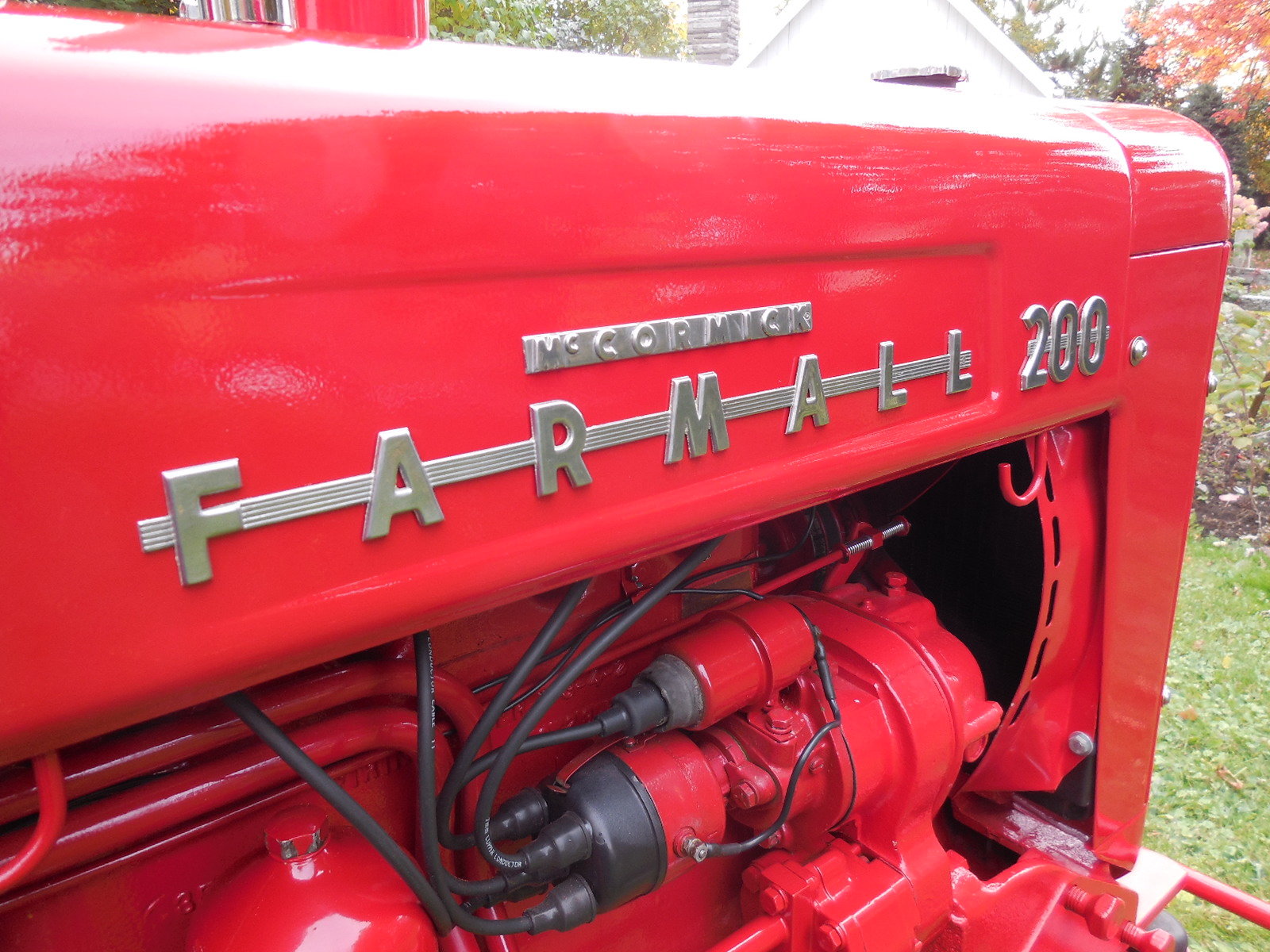 A dream realized....restoration of a Farmall 200 - General Chat - Red ...