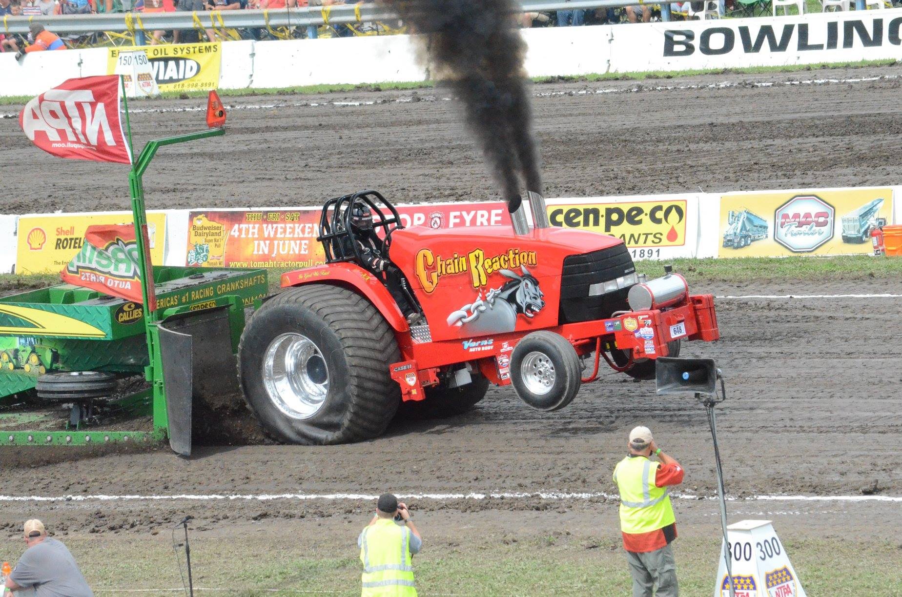 Some tough pullin red tractors found on the track - General Chat - Red ...