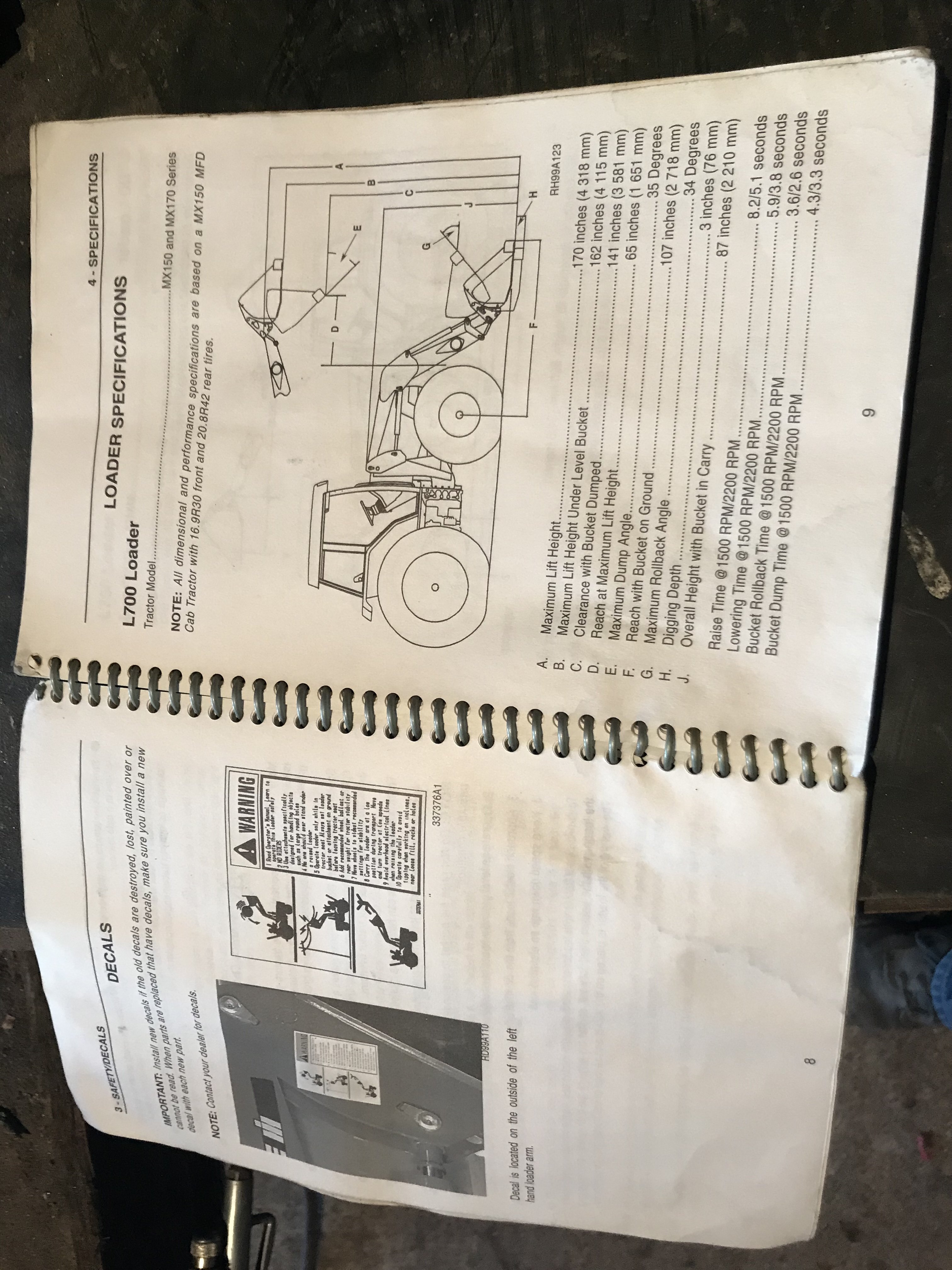 MX 170 Loaders? Which models, I'm lost - Technical IH Talk - Red Power ...