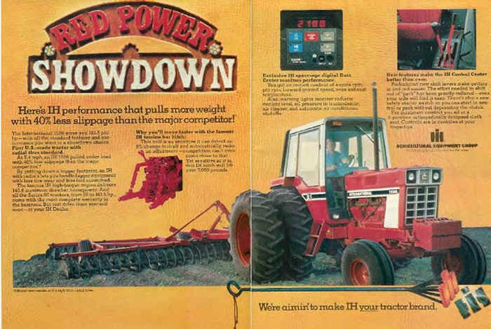 Red power showdown '86 tractors - Technical IH Talk - Red Power ...