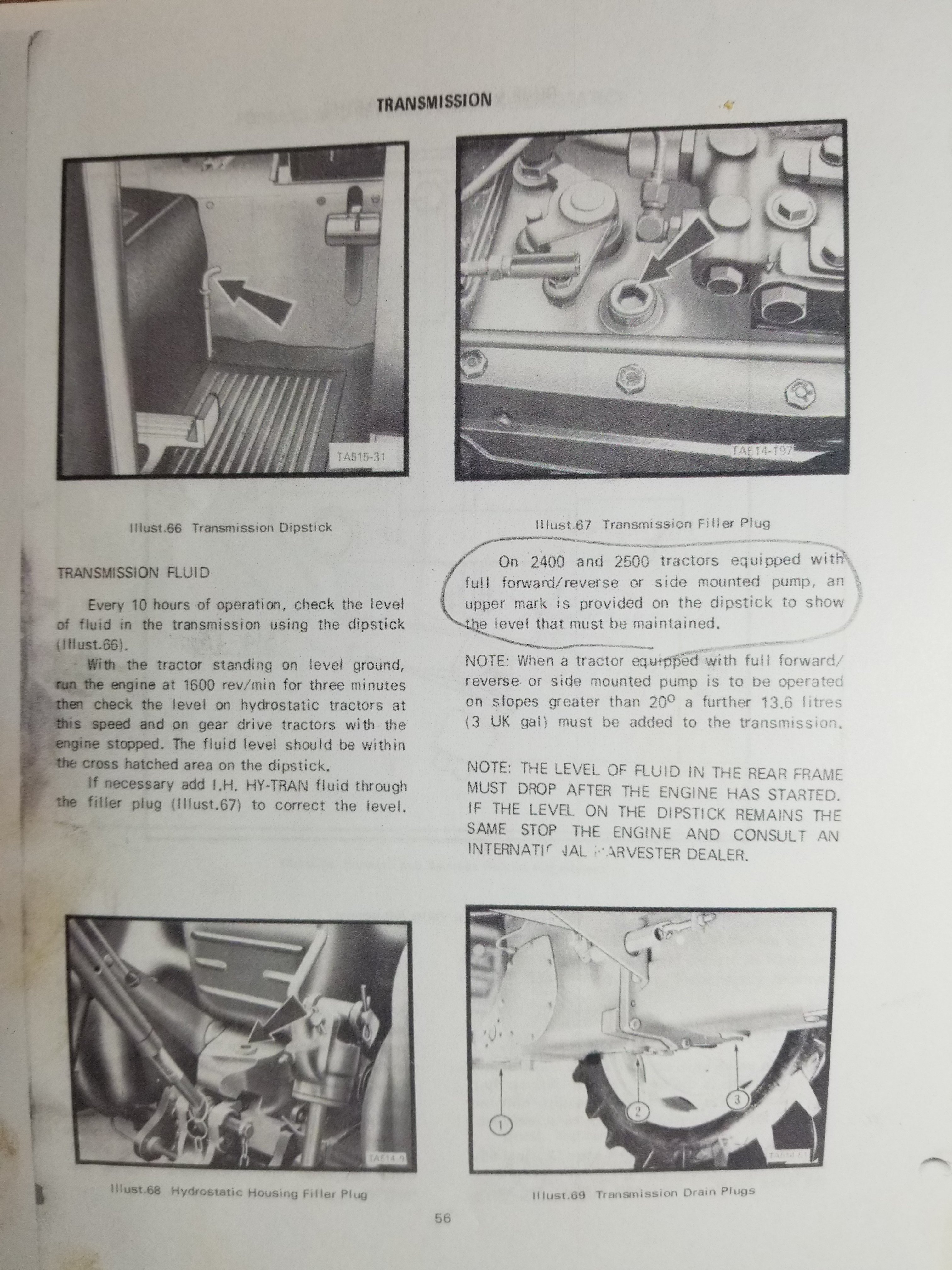 International 2400 D Backhoe loader - IH Construction Equipment - Red ...