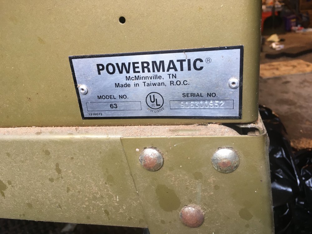 powermatic model 63 table saw - General Chat - Red Power Magazine Community