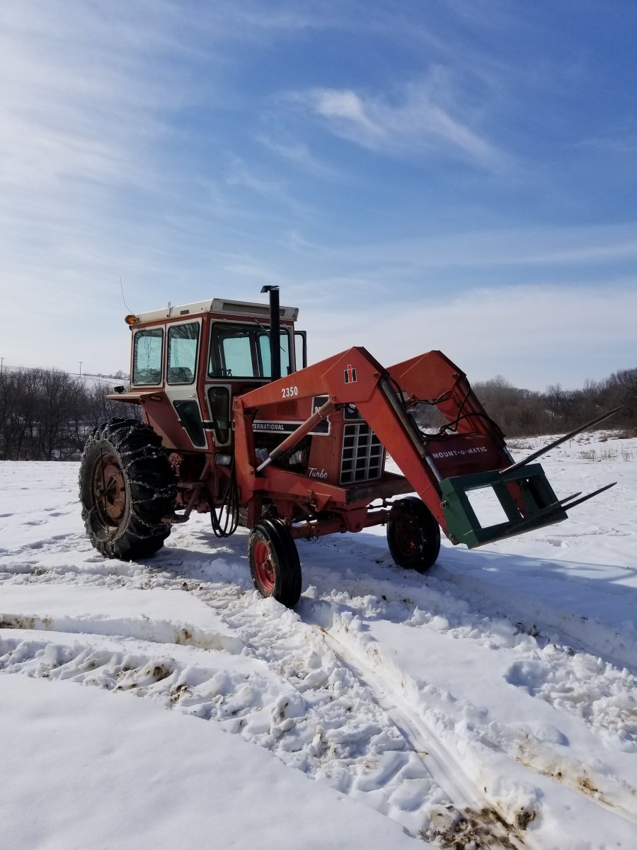 Front end loaders and field work - General Chat - Red Power Magazine ...