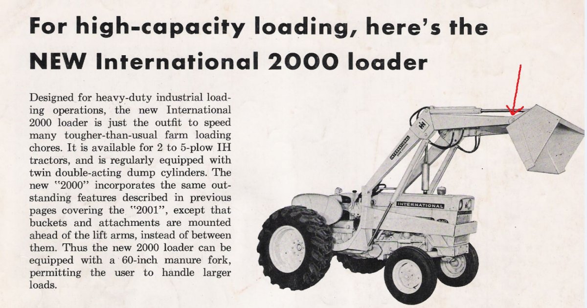 IH Loader Identification - Technical IH Talk - Red Power Magazine Community