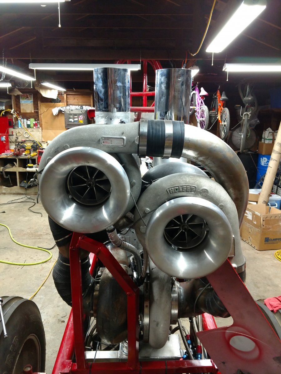 New turbo for my pulling tractor. - General Chat - Red Power Magazine ...