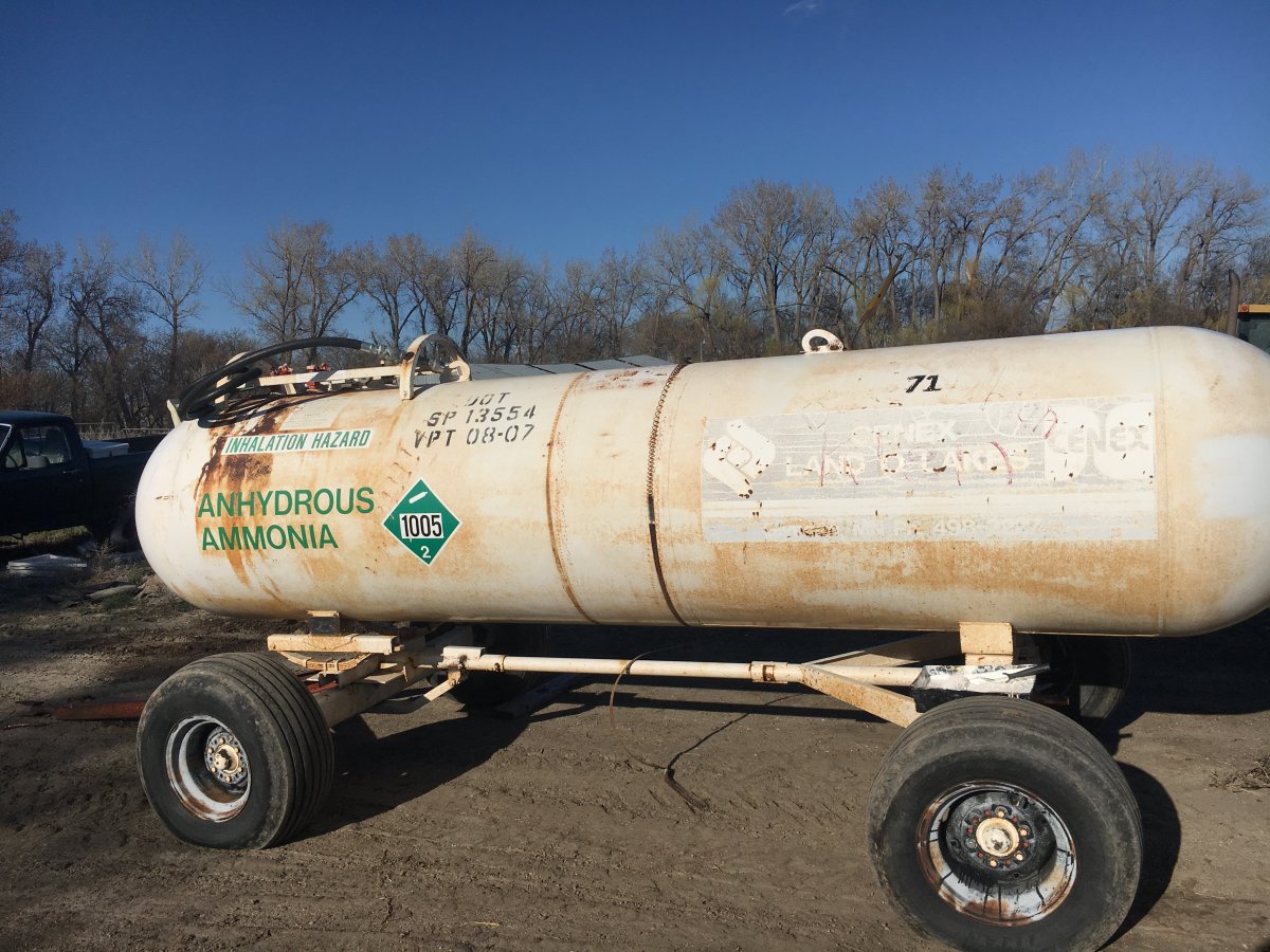 Anhydrous tank repair( not quit Finneys work) - General Chat - Red ...