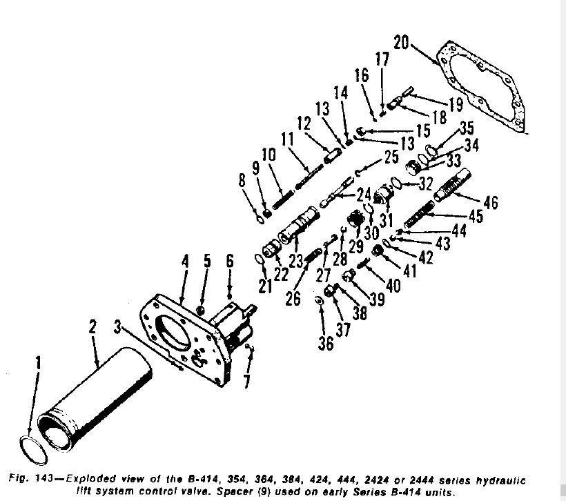 B414 Hydraulic Valve Body - Technical IH Talk - Red Power Magazine ...