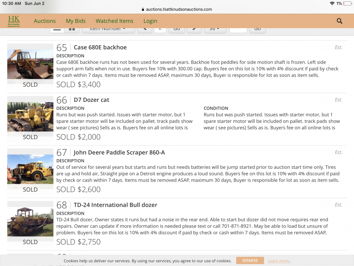 Some ihc auction results - General Chat - Red Power Magazine Community