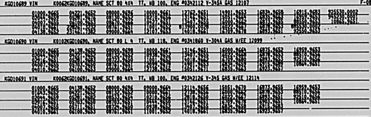 Line Setting Ticket Microfiche question - IH Trucks - Red Power ...