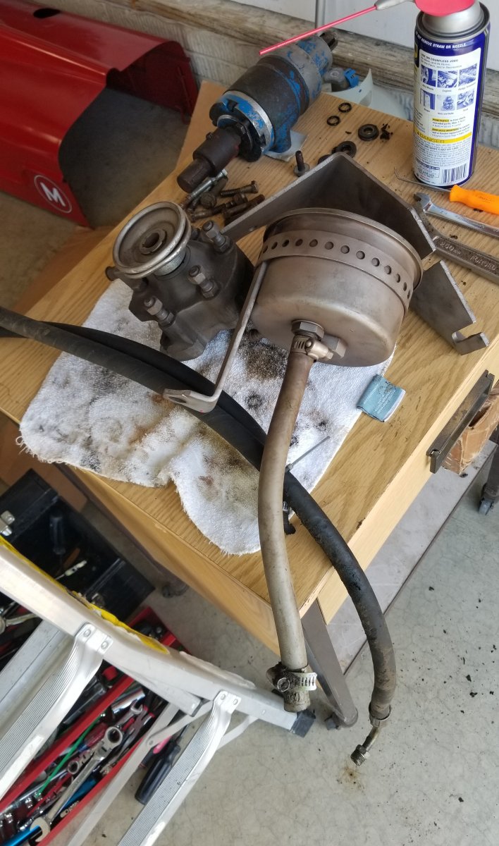 '51 M Power steering install - Technical IH Talk - Red Power Magazine ...