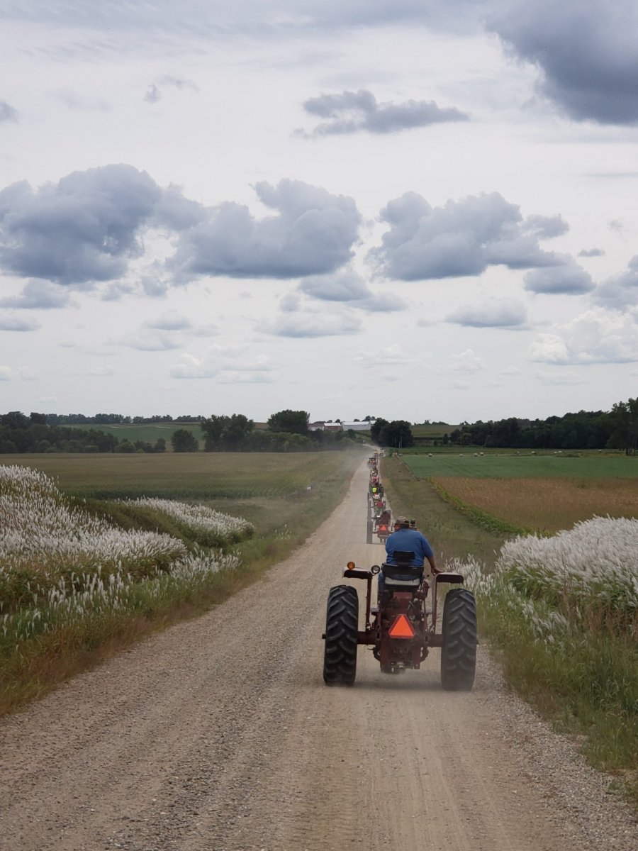 Green Mountain Iowa Tractor Ride - General Chat - Red Power Magazine ...