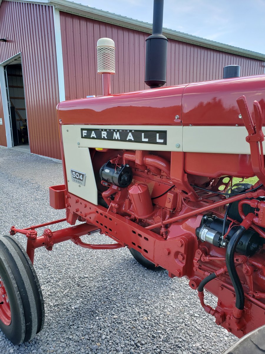 NEW TO ME FARMALL 504 - Technical IH Talk - Red Power Magazine Community