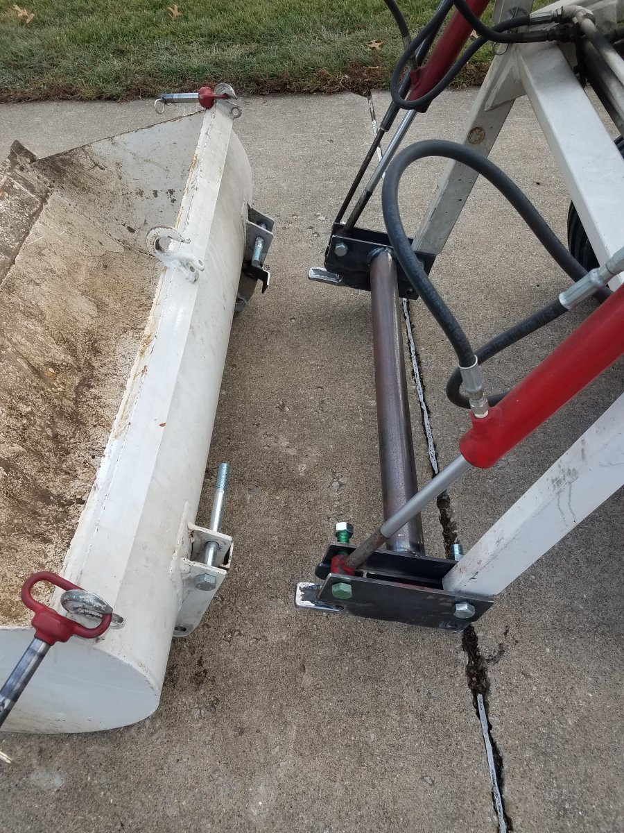 Kwik Way loader quick attach - Cub Cadets - Red Power Magazine Community