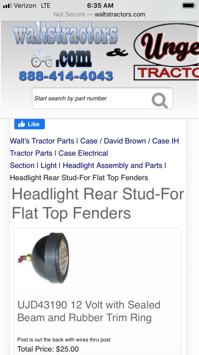 Fender lights - Technical IH Talk - Red Power Magazine Community