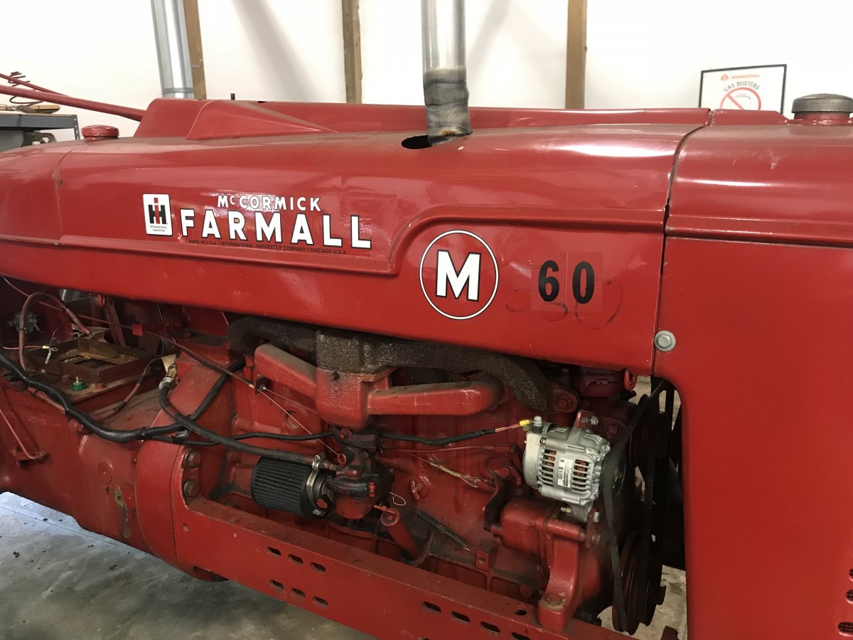 1941 Farmall M re-engined - what do I have here? - Technical IH Talk ...