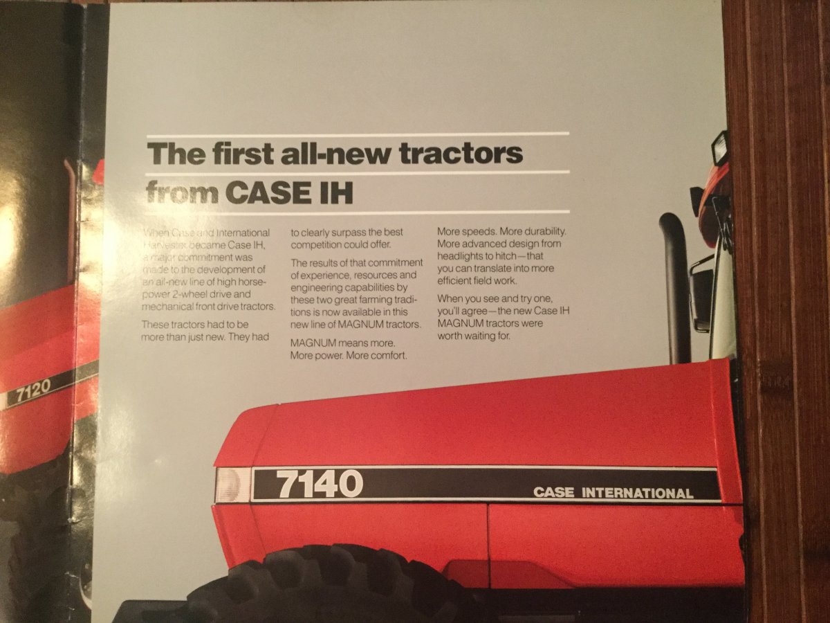 7140, 1st off the line - Technical IH Talk - Red Power Magazine Community