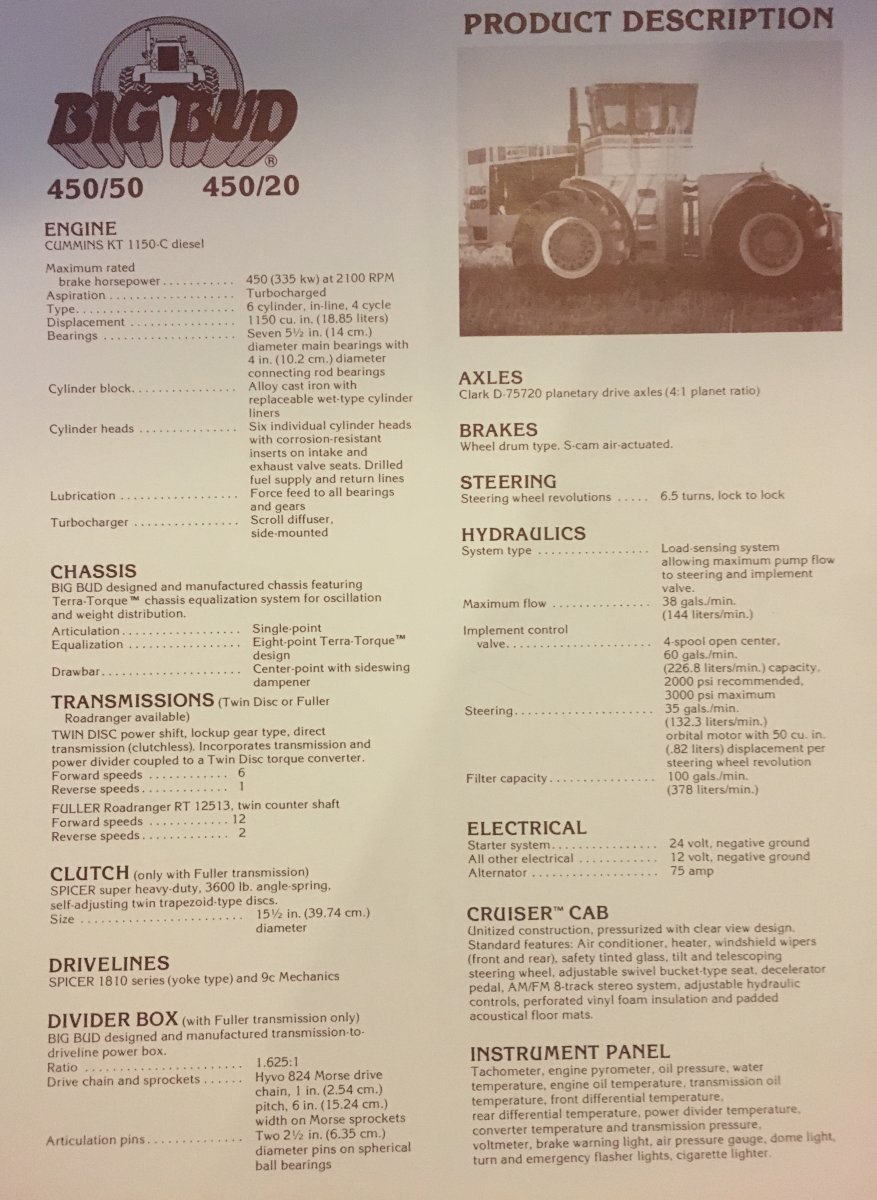 Big Bud was a head of its time - General Chat - Red Power Magazine ...