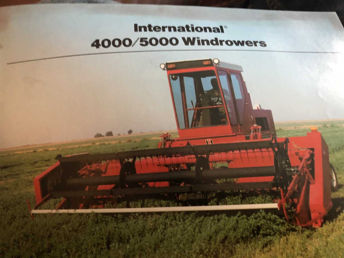 Swather questions; headers, conversions, etc - Technical IH Talk - Red ...