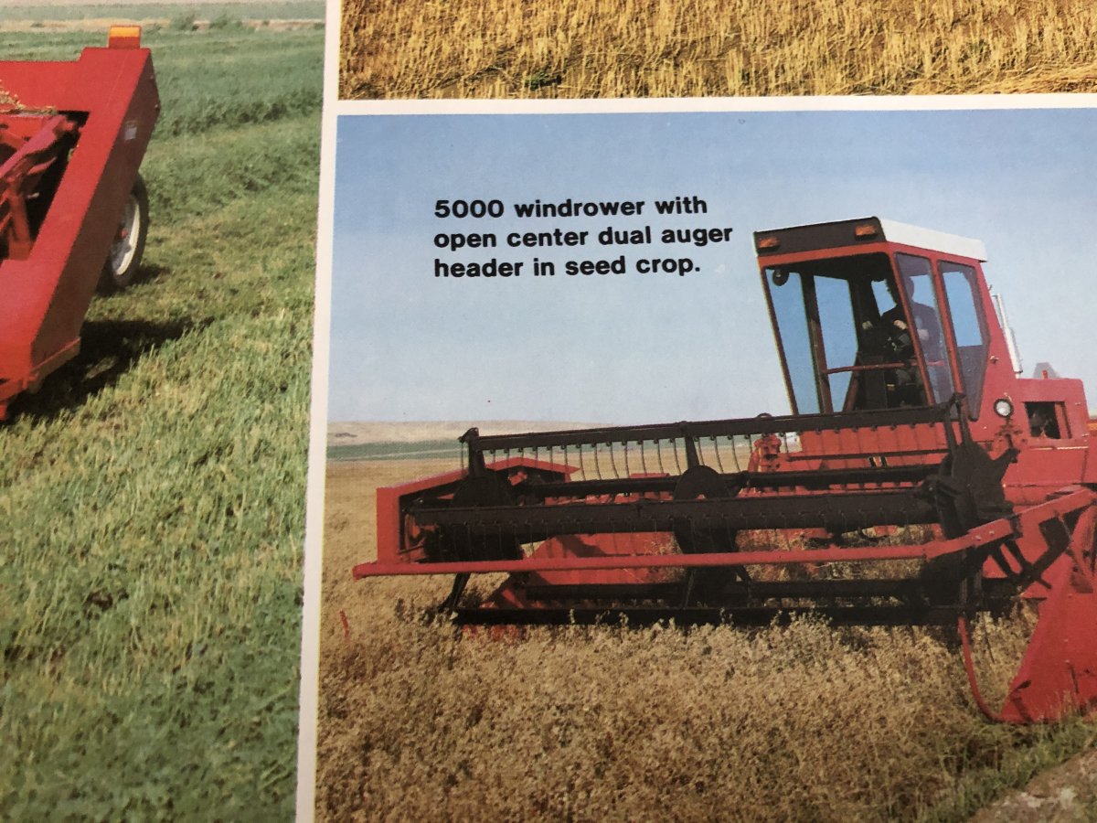 Swather questions; headers, conversions, etc - Technical IH Talk - Red ...