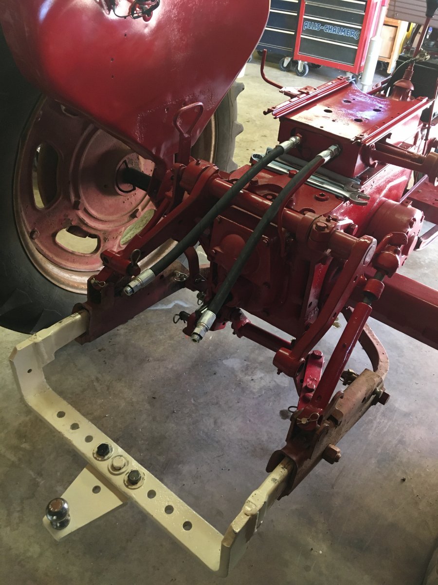 Fast hitch drawbar extension - Page 2 - Technical IH Talk - Red Power ...