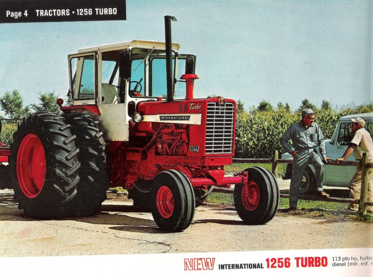 Check the throttle and gear shifters on this 1256 - Technical IH Talk ...