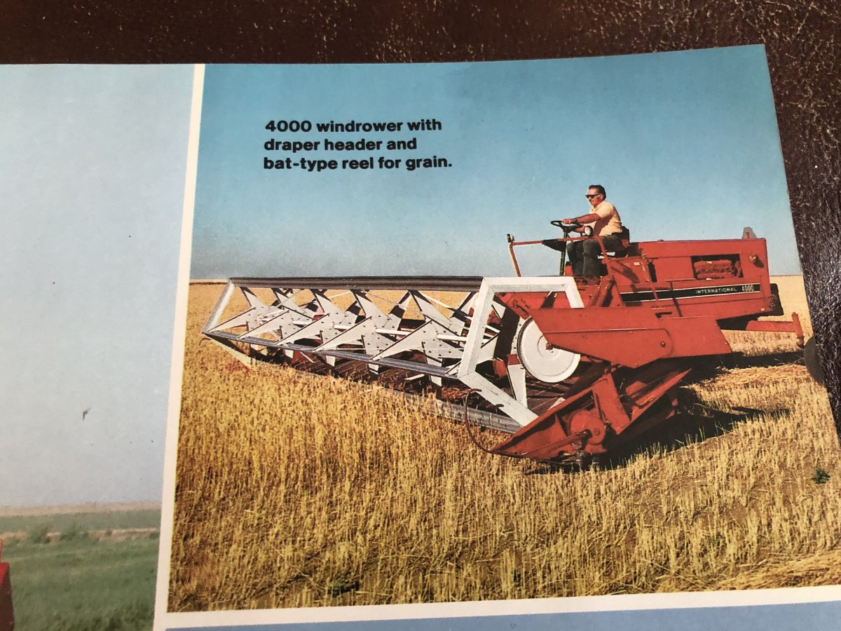 Swather questions; headers, conversions, etc - Technical IH Talk - Red ...