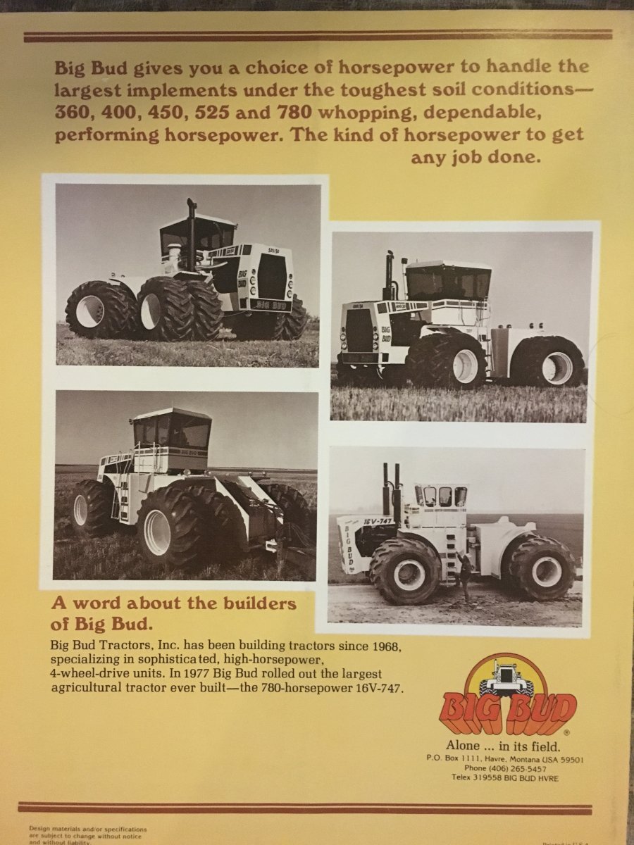 Big Bud was a head of its time - General Chat - Red Power Magazine ...