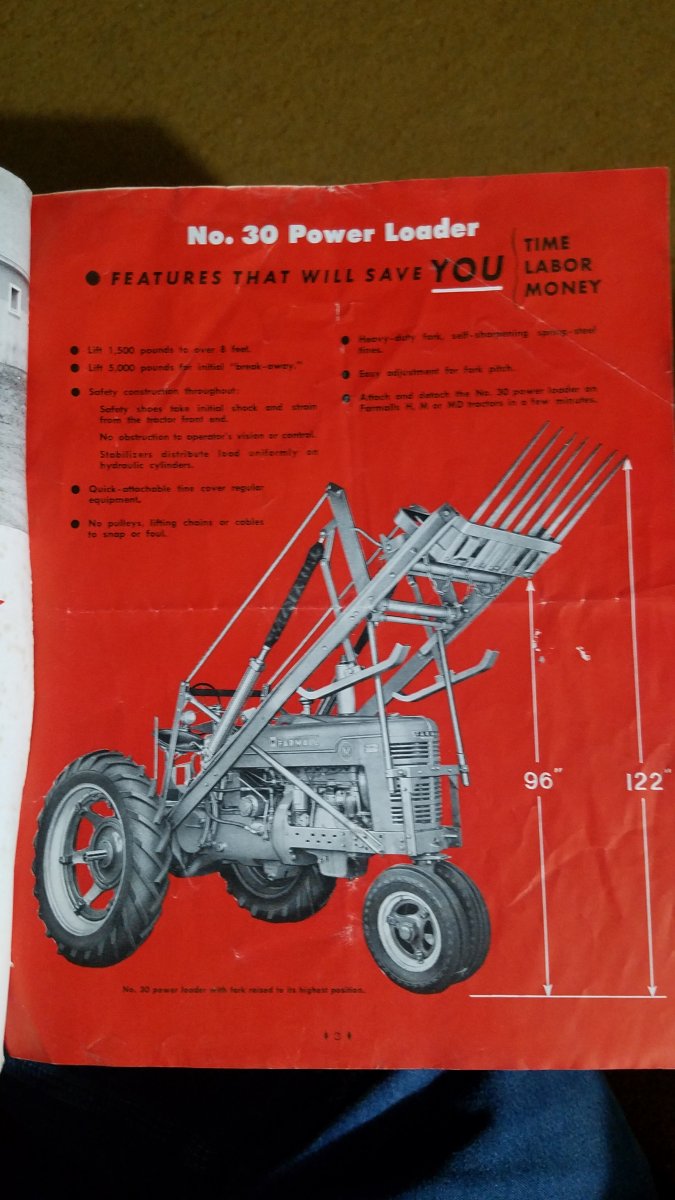 IH No. 30 and 31 loader difference - General Chat - Red Power Magazine ...