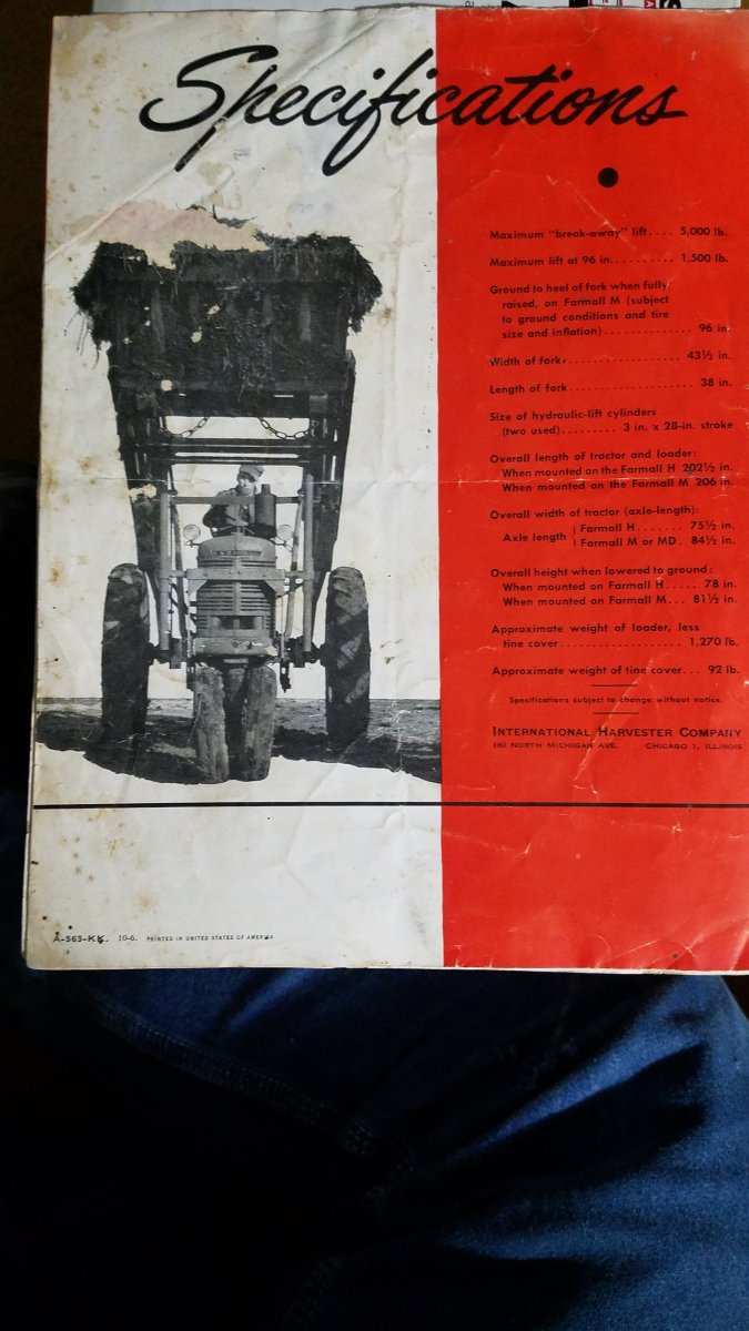 IH No. 30 and 31 loader difference - General Chat - Red Power Magazine ...
