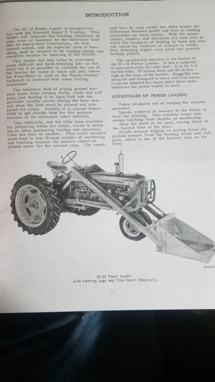 IH No. 30 and 31 loader difference - General Chat - Red Power Magazine ...