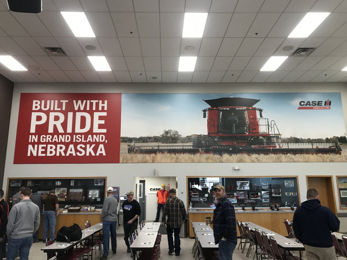 Case IH Combine factory tour , Grand Island Nebraska. - General Chat ...
