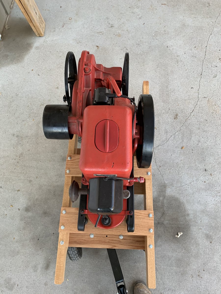 Finished product: 1944 IHC LB engine - General Chat - Red Power ...