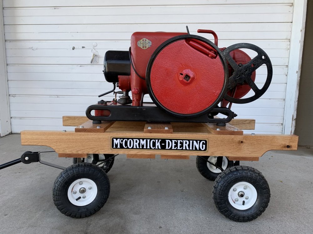 Finished product: 1944 IHC LB engine - General Chat - Red Power ...