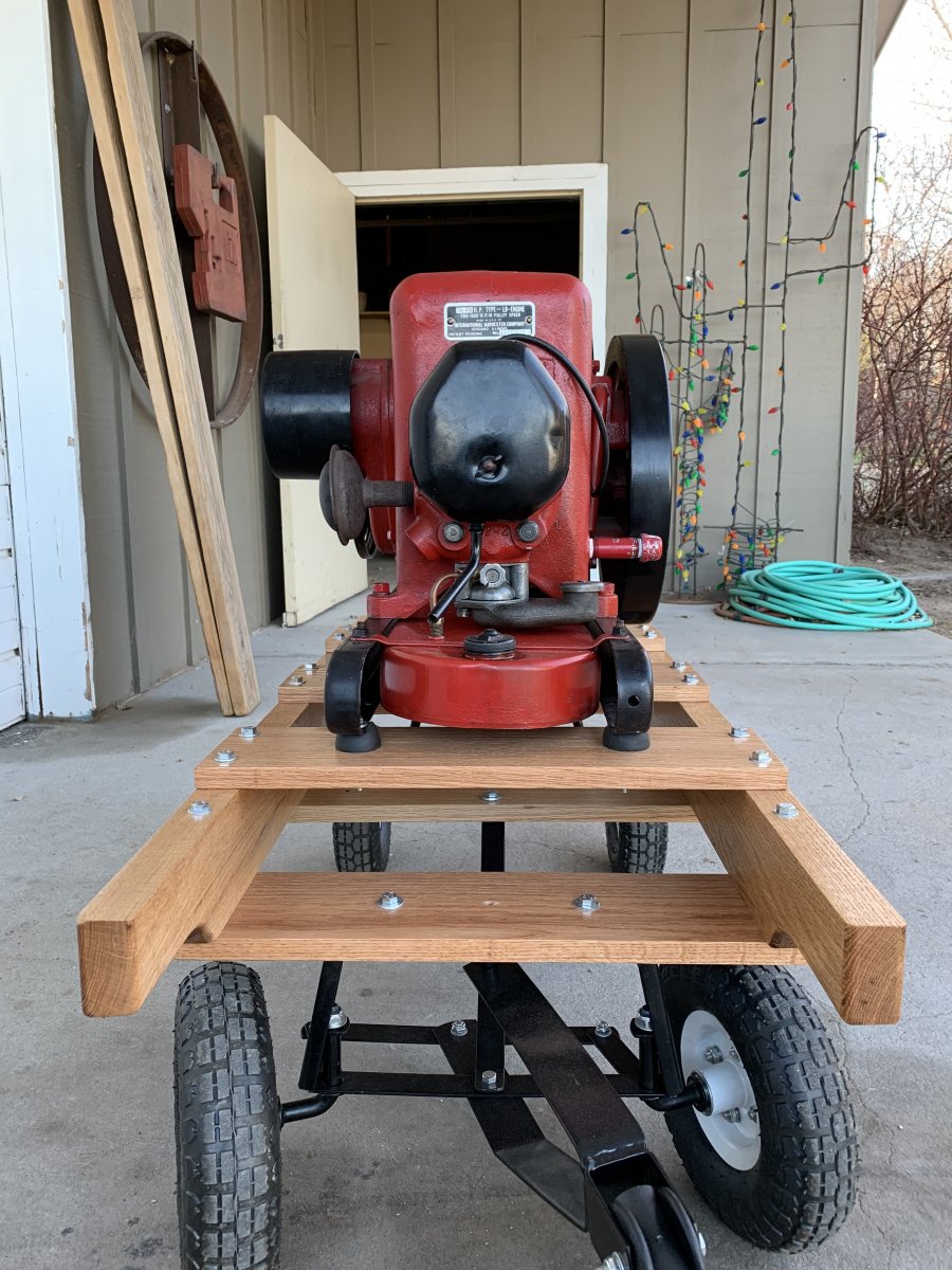 Finished product: 1944 IHC LB engine - General Chat - Red Power ...