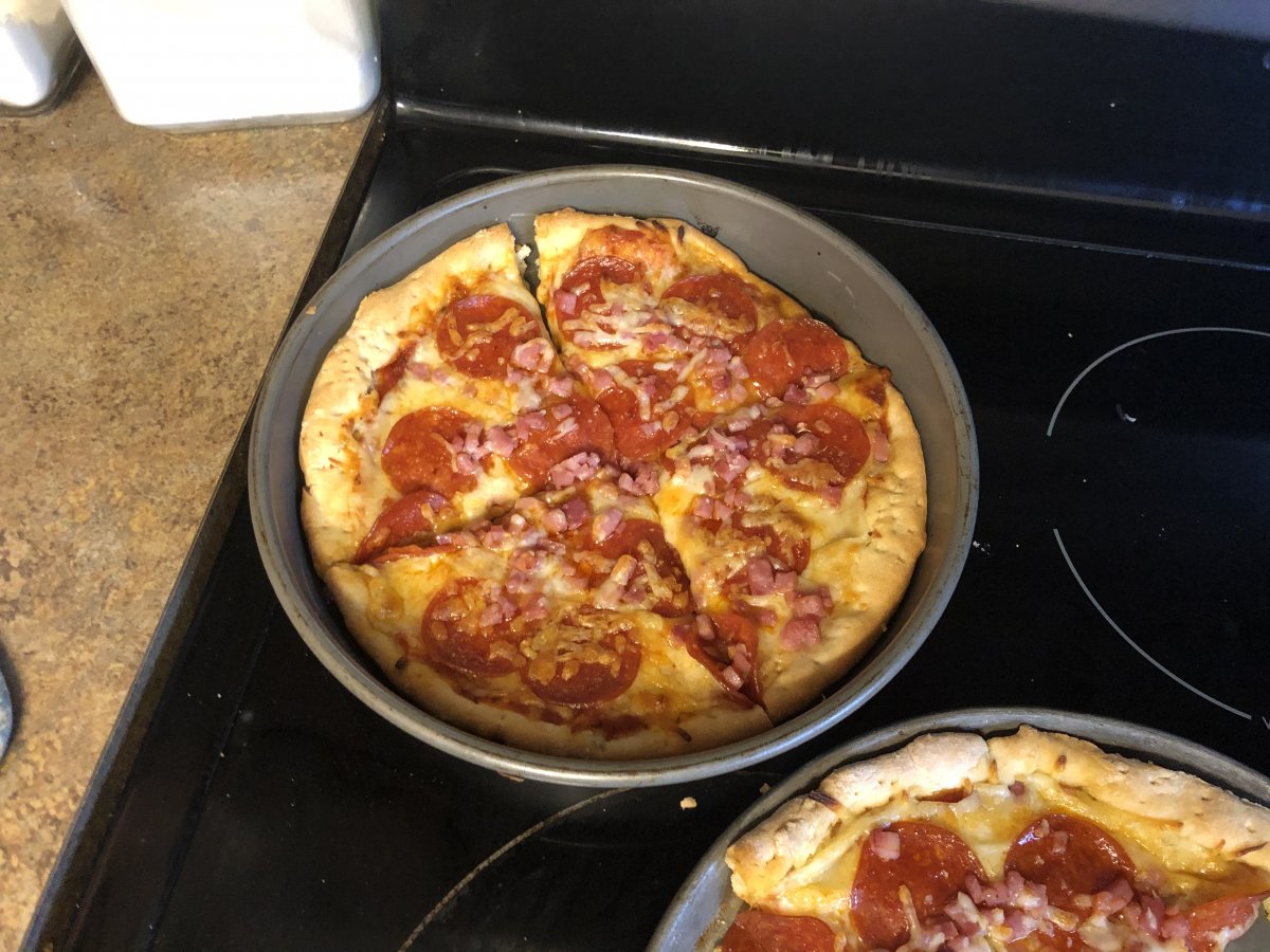 Homemade pizza for dinner - General Chat - Red Power Magazine Community