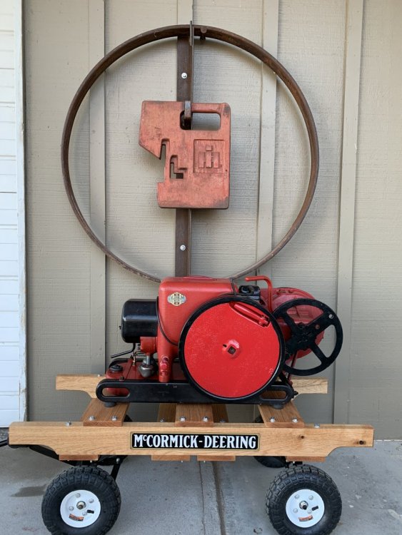 Finished product: 1944 IHC LB engine - General Chat - Red Power ...