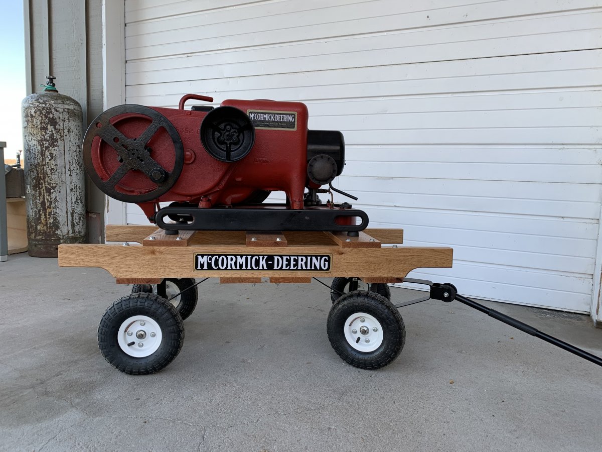 Finished product: 1944 IHC LB engine - General Chat - Red Power ...