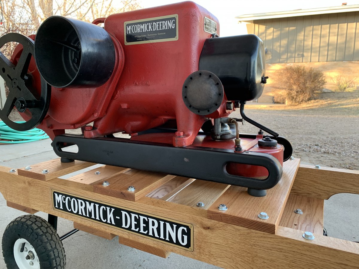 Finished product: 1944 IHC LB engine - General Chat - Red Power ...