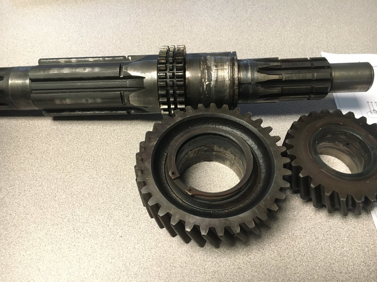 T-35 or T-36 Transmission parts diagram or service manual - IH Trucks ...