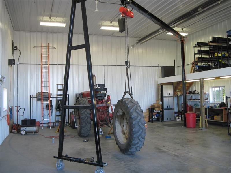 Overhead shop hoist - General Chat - Red Power Magazine Community