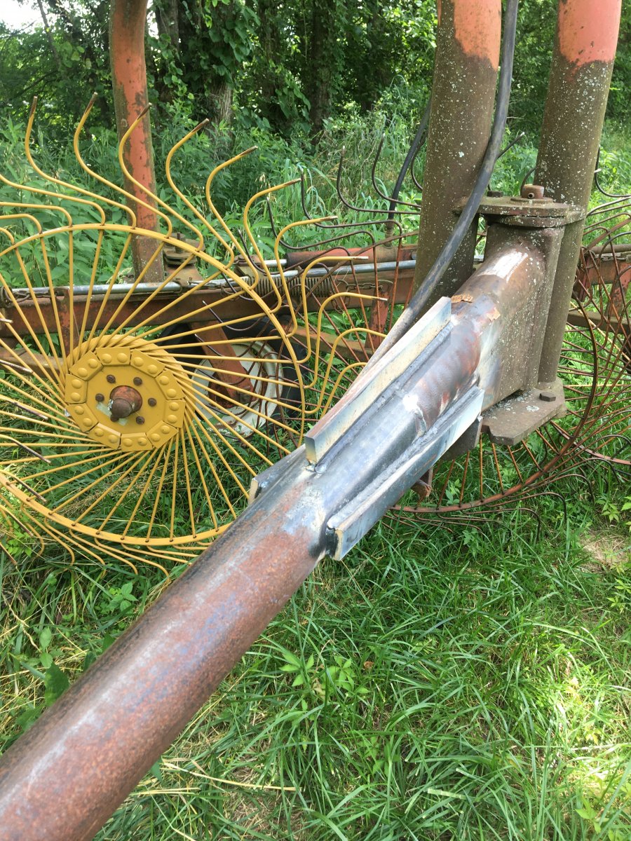 Hay rake repair - General Chat - Red Power Magazine Community
