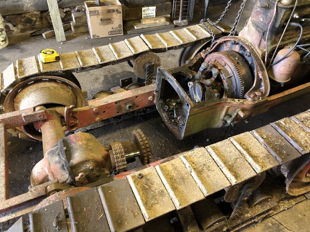 Home made Crawler build - Projects, Builds, & Restorations - Red Power ...