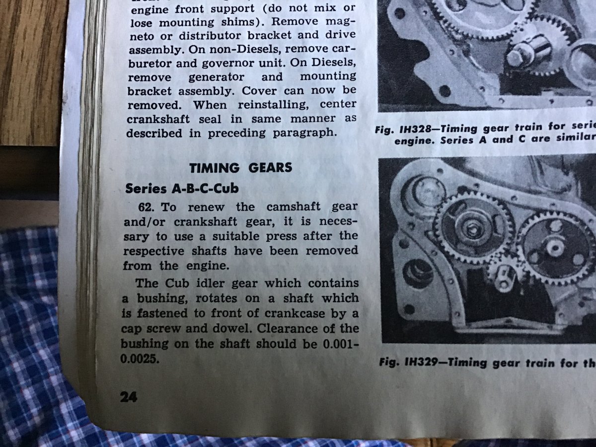 Farmall C Timing Issue Technical Ih Talk Red Power Magazine Community 