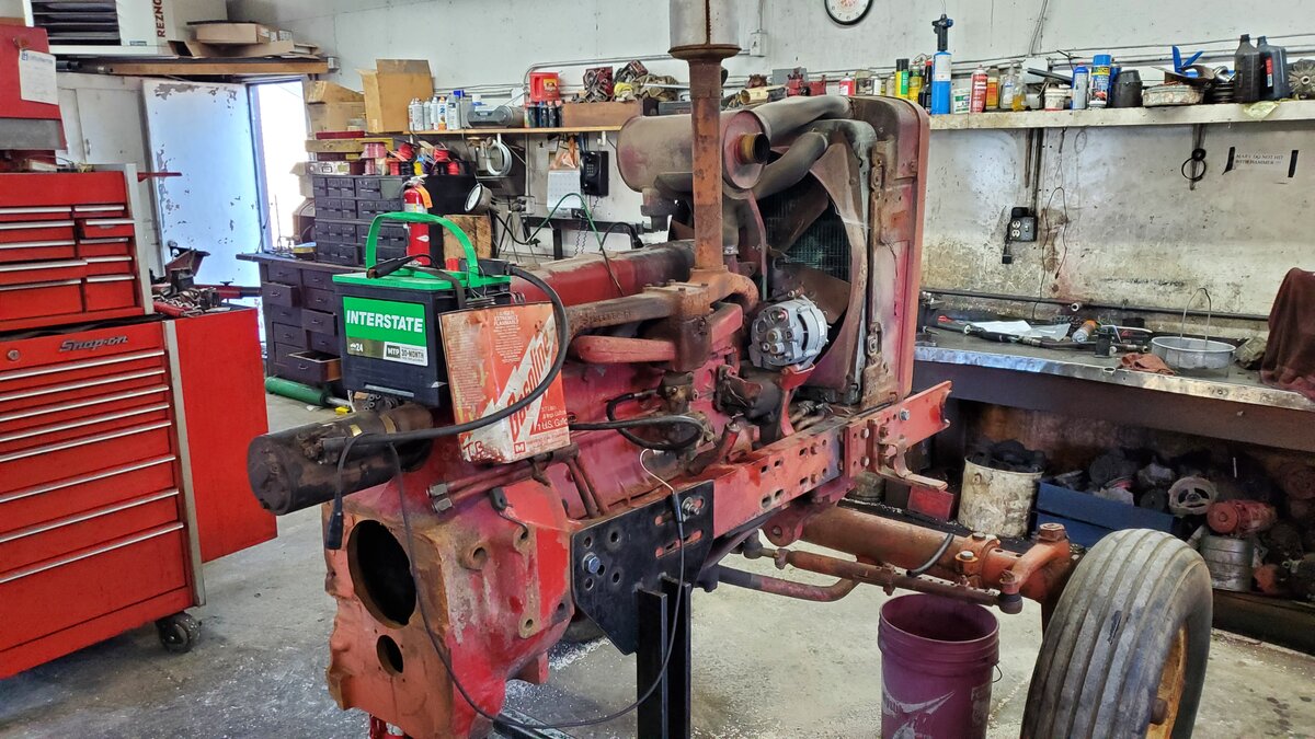 Running a dt414 on a stand - Technical IH Talk - Red Power Magazine ...