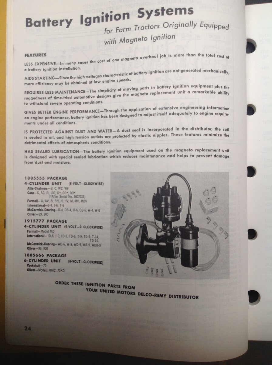 Farmall Distributor Question - Technical IH Talk - Red Power Magazine ...