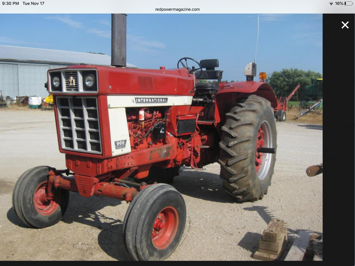 The Holy Grail Of The 66 Series - Technical IH Talk - Red Power ...