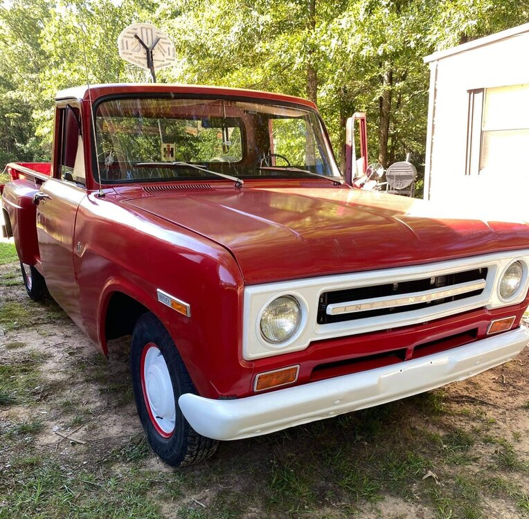1969 International Stepside Pickup Truck - IH Trucks - Red Power ...